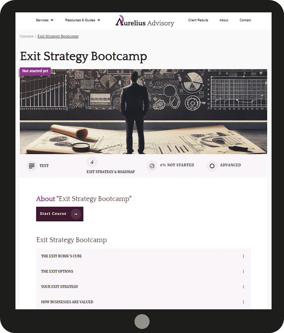 Exit Strategy | Sell Your Business | Aurelius Advisory